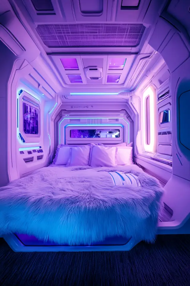 27 Neon Bedroom Ideas for a Cool and Luminous Design - My Home And Kitchen