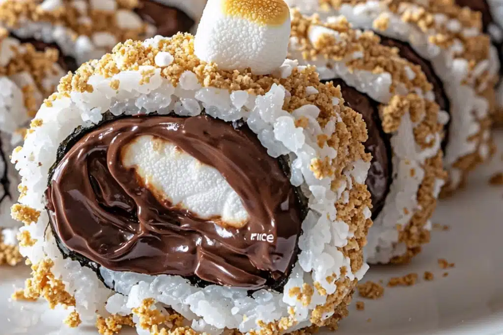 S'mores Sushi Rolls - My Home And Kitchen