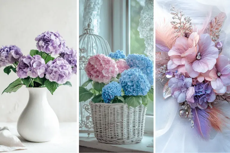 16 Beautiful Hydrangea Flower Arrangement Ideas - My Home And Kitchen