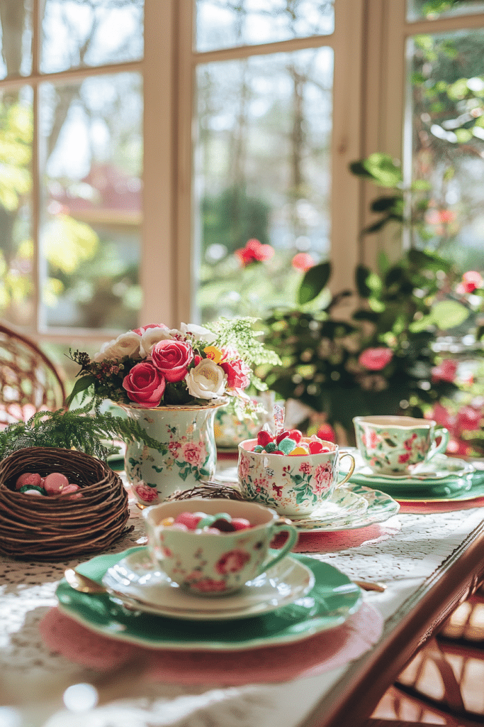 18 Best Blooming Spring Tablescapes & Spring Table Decor - My Home And ...