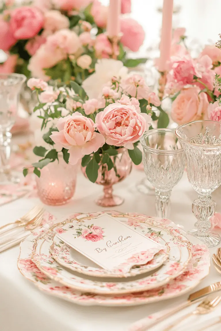 18 Best Blooming Spring Tablescapes & Spring Table Decor - My Home And ...