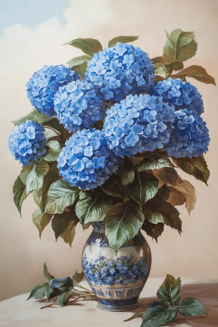 16 Beautiful Hydrangea Flower Arrangement Ideas - My Home And Kitchen