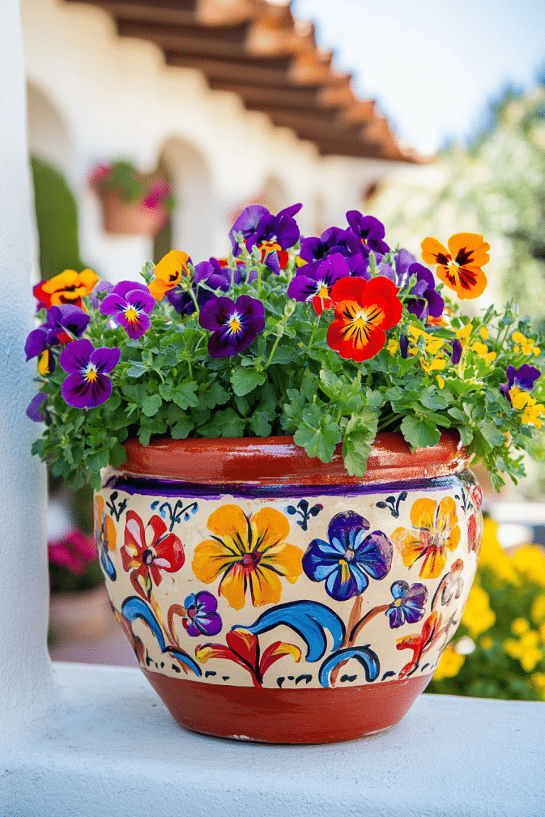 21 Easy DIY Plant Pot Painting Ideas - My Home And Kitchen