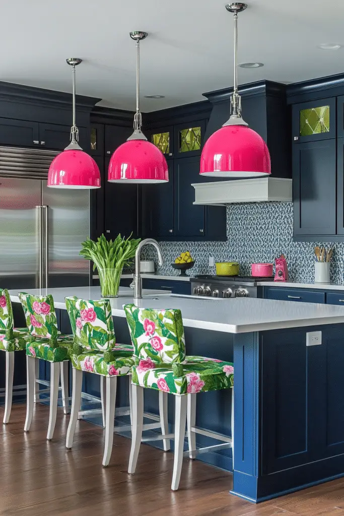 21 Coastal Preppy Kitchen Ideas - My Home And Kitchen