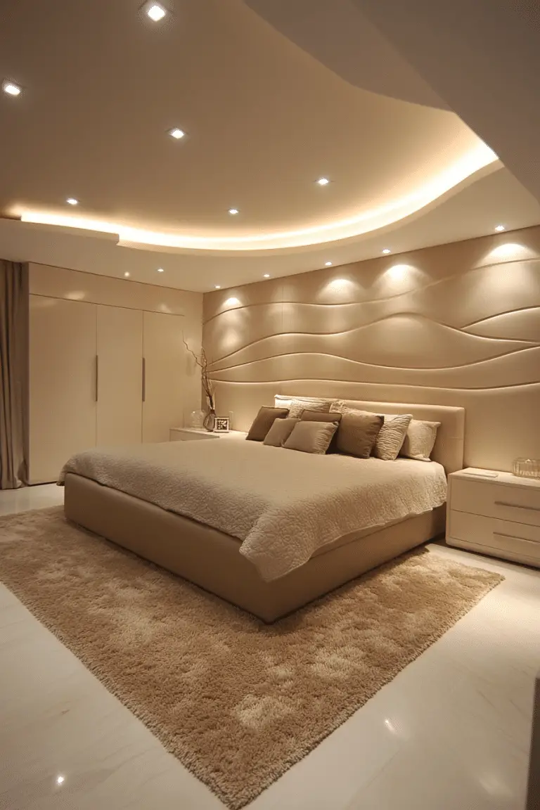 30 LED Lighting Bedroom Ideas to Brighten Your Space - My Home And Kitchen