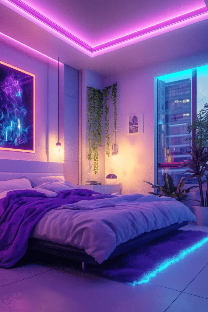 30 LED Lighting Bedroom Ideas to Brighten Your Space - My Home And Kitchen