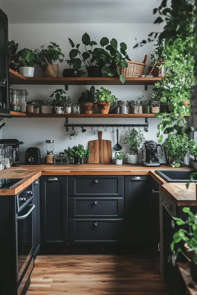 20 Boho Kitchen Decor Ideas for House or Apartment - My Home And Kitchen