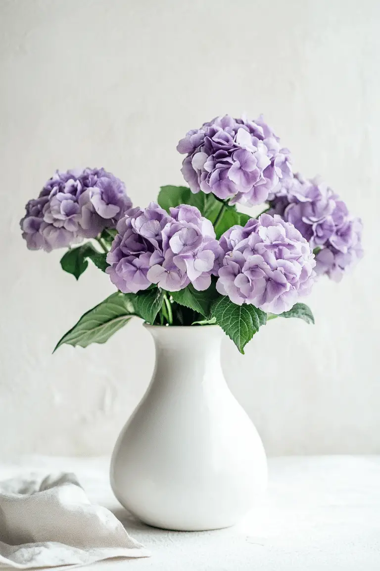 16 Beautiful Hydrangea Flower Arrangement Ideas - My Home And Kitchen