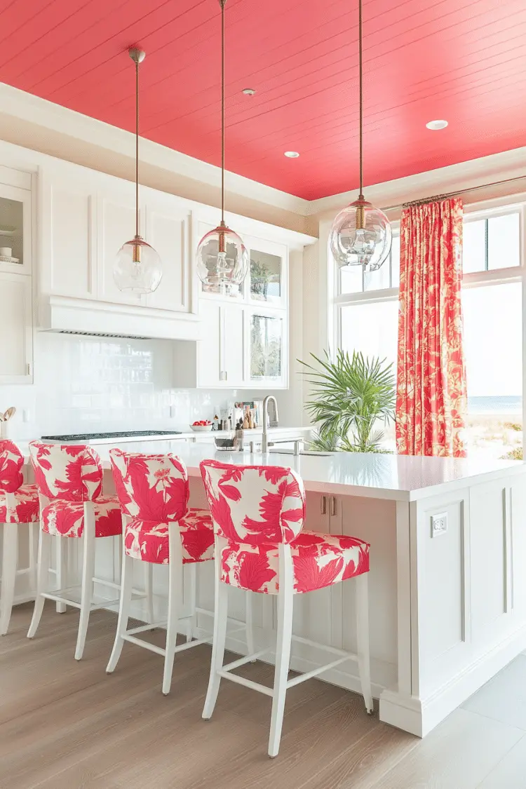 21 Coastal Preppy Kitchen Ideas - My Home And Kitchen
