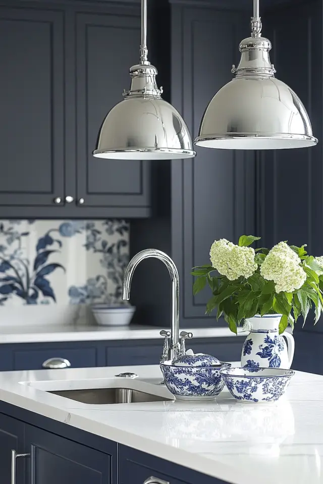 21 Coastal Preppy Kitchen Ideas - My Home And Kitchen