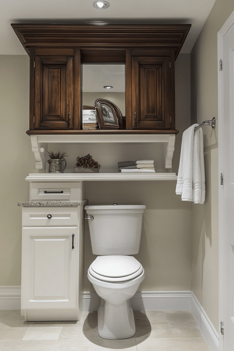 21 Genius Bathroom Storage Over Toilet Ideas You’ll Wish You Knew ...