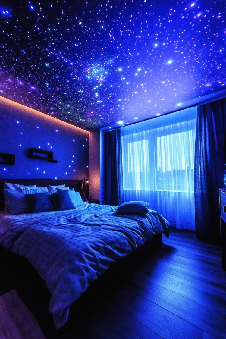 30 LED Lighting Bedroom Ideas to Brighten Your Space - My Home And Kitchen