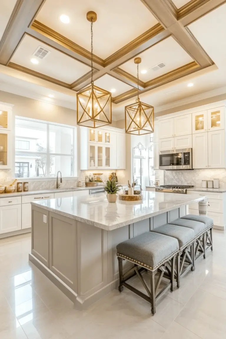 21 Coastal Preppy Kitchen Ideas - My Home And Kitchen