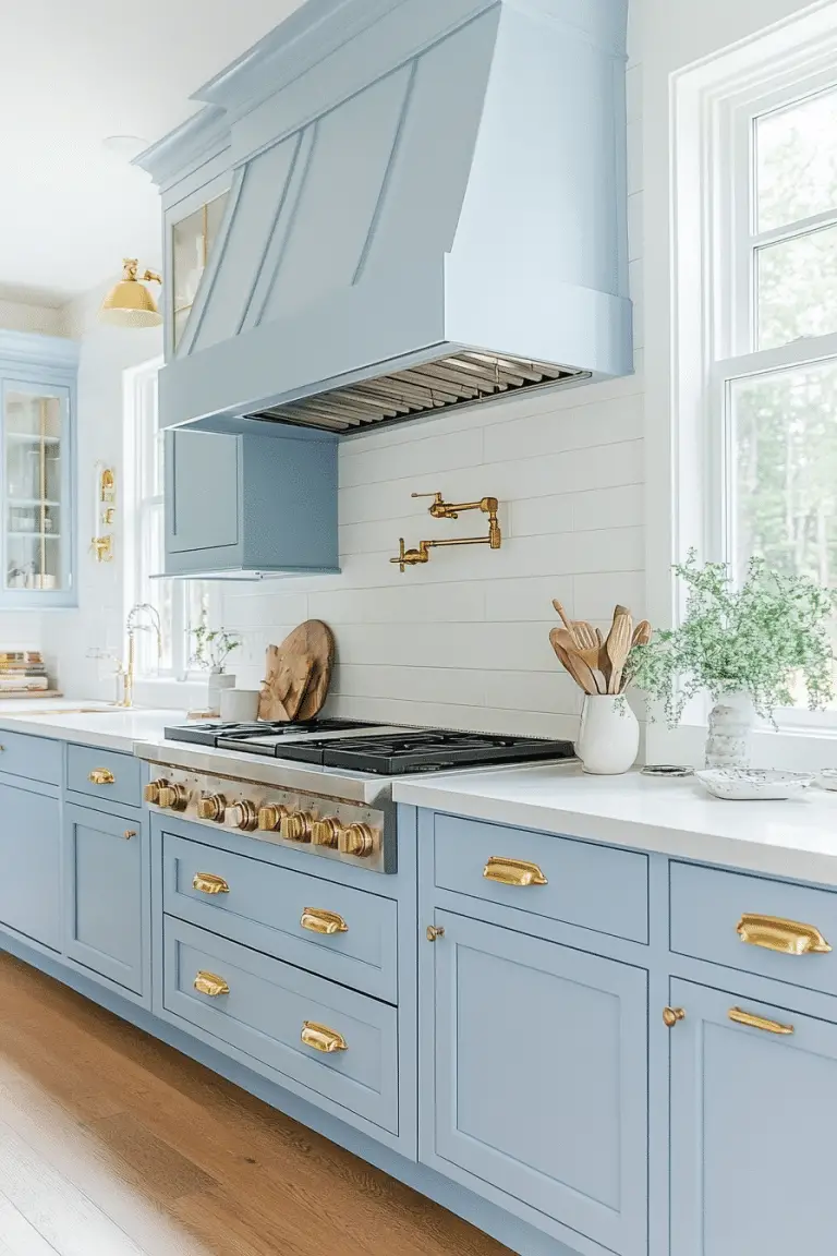 21 Coastal Preppy Kitchen Ideas - My Home And Kitchen