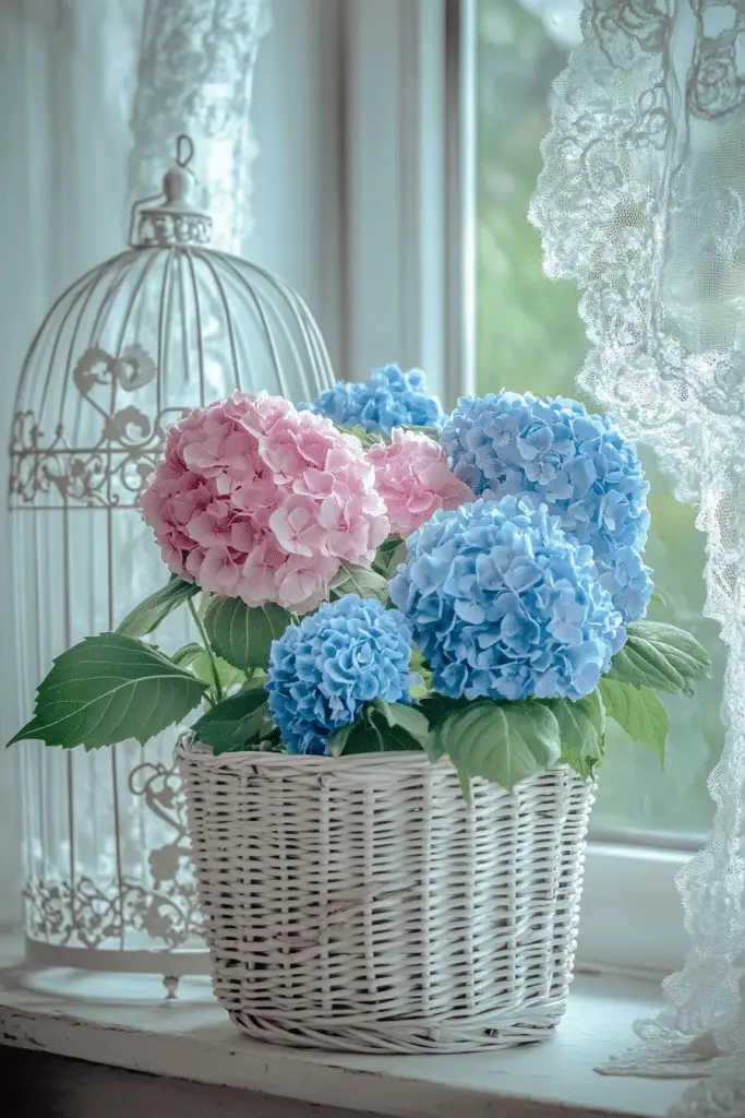16 Beautiful Hydrangea Flower Arrangement Ideas - My Home And Kitchen