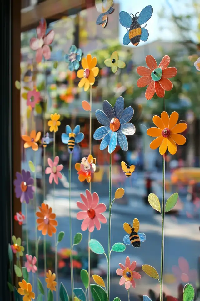 21 Adorable Spring Window Display Ideas - My Home And Kitchen