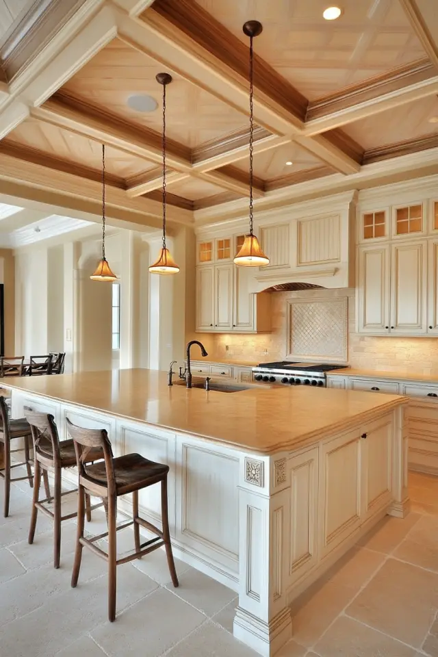 21 Coastal Preppy Kitchen Ideas - My Home And Kitchen