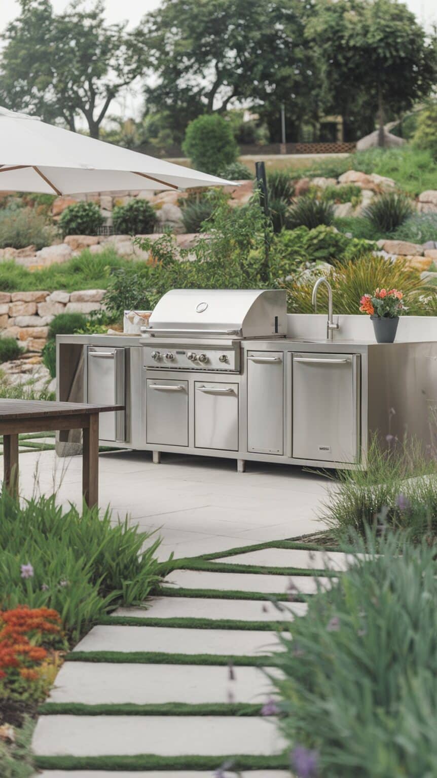 10+ Creative DIY Outdoor Kitchen Ideas - My Home And Kitchen