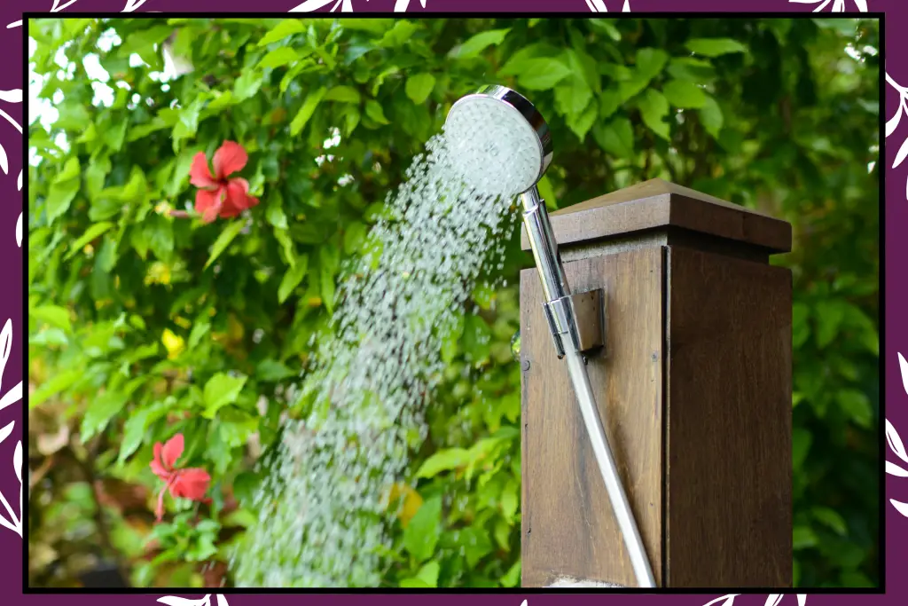12 Easy DIY Outdoor Shower Ideas - My Home And Kitchen