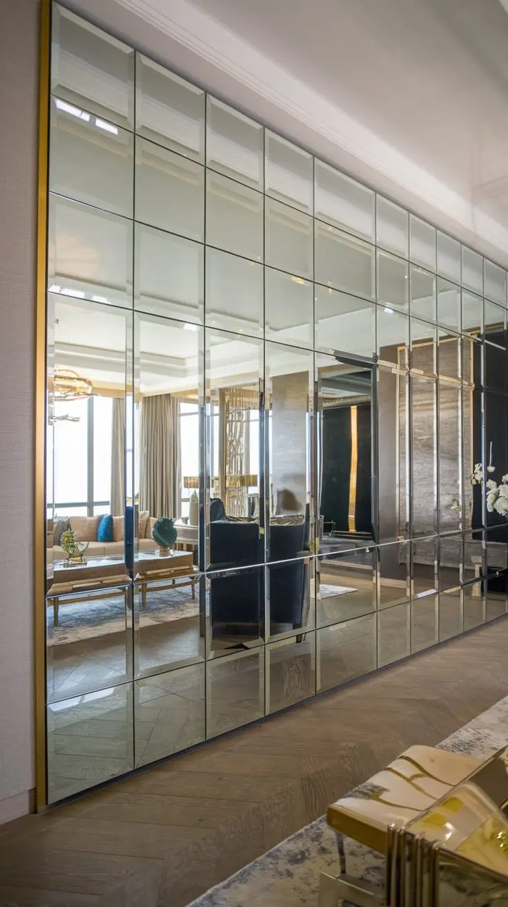 14 Luxury Mirror Wall Decor Ideas - My Home And Kitchen