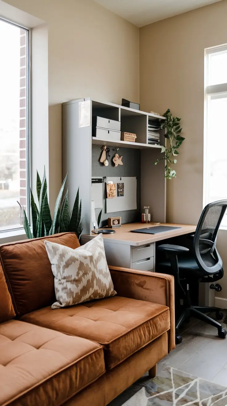 14 Cozy Home Office With Couch Ideas - My Home And Kitchen