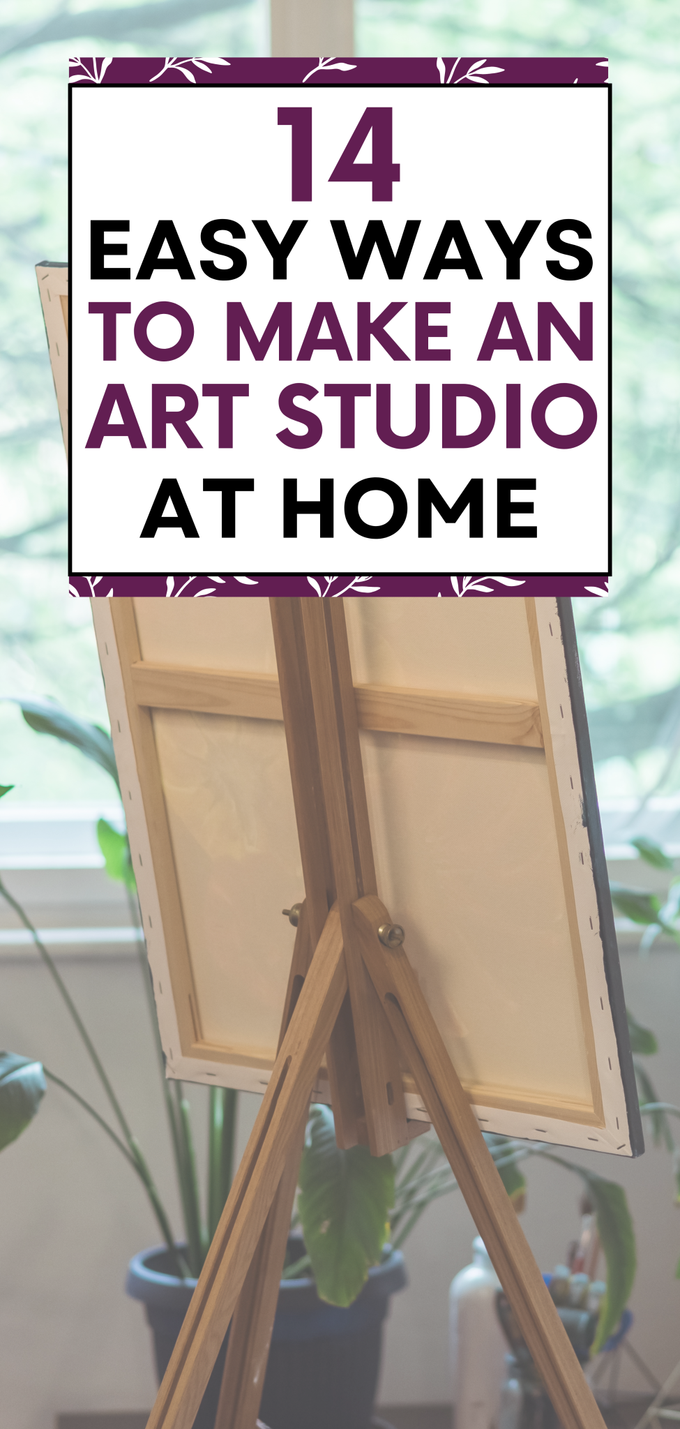 12 Easy Ways to Make an Art Studio at Home - My Home And Kitchen