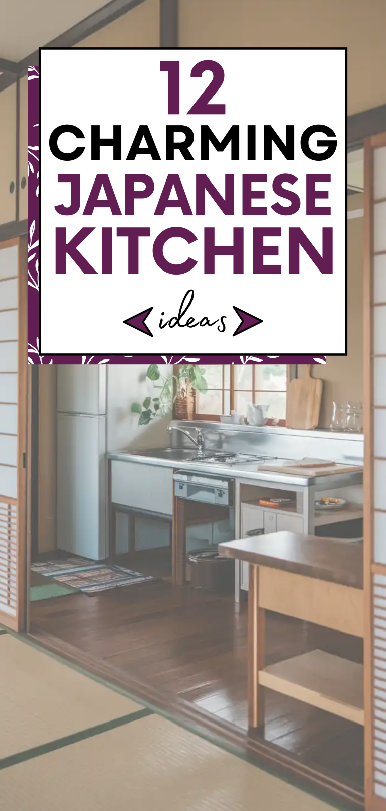 12 Charming Japanese Kitchen Ideas - My Home And Kitchen