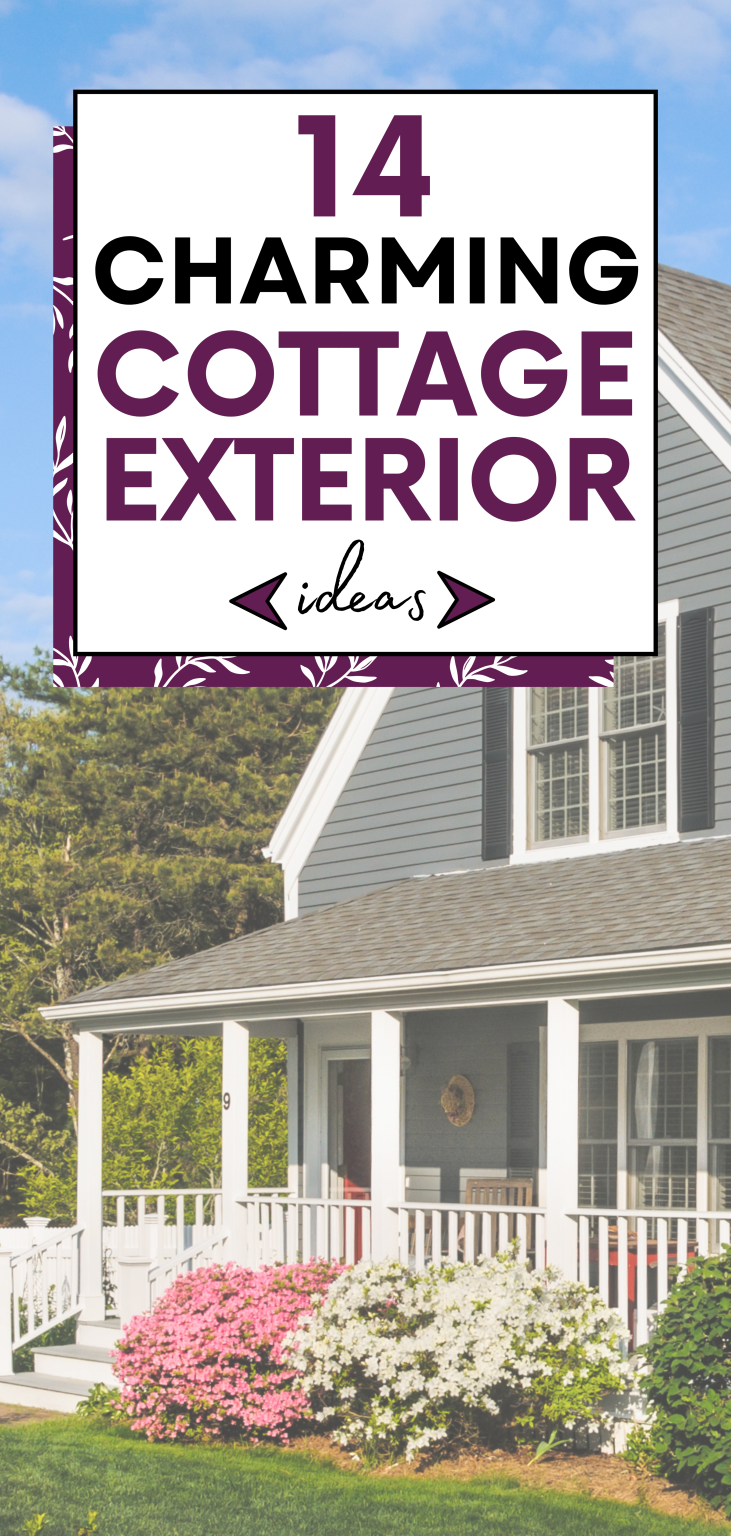 14 Charming Cottage Exterior Ideas - My Home And Kitchen