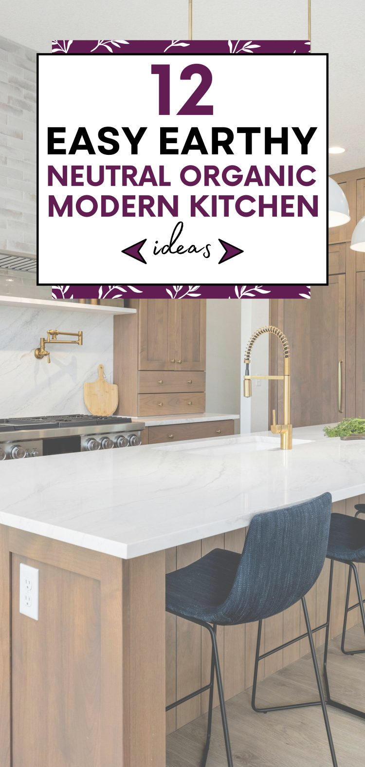 12 Easy Earthy Neutral Organic Modern Kitchen Ideas - My Home And Kitchen