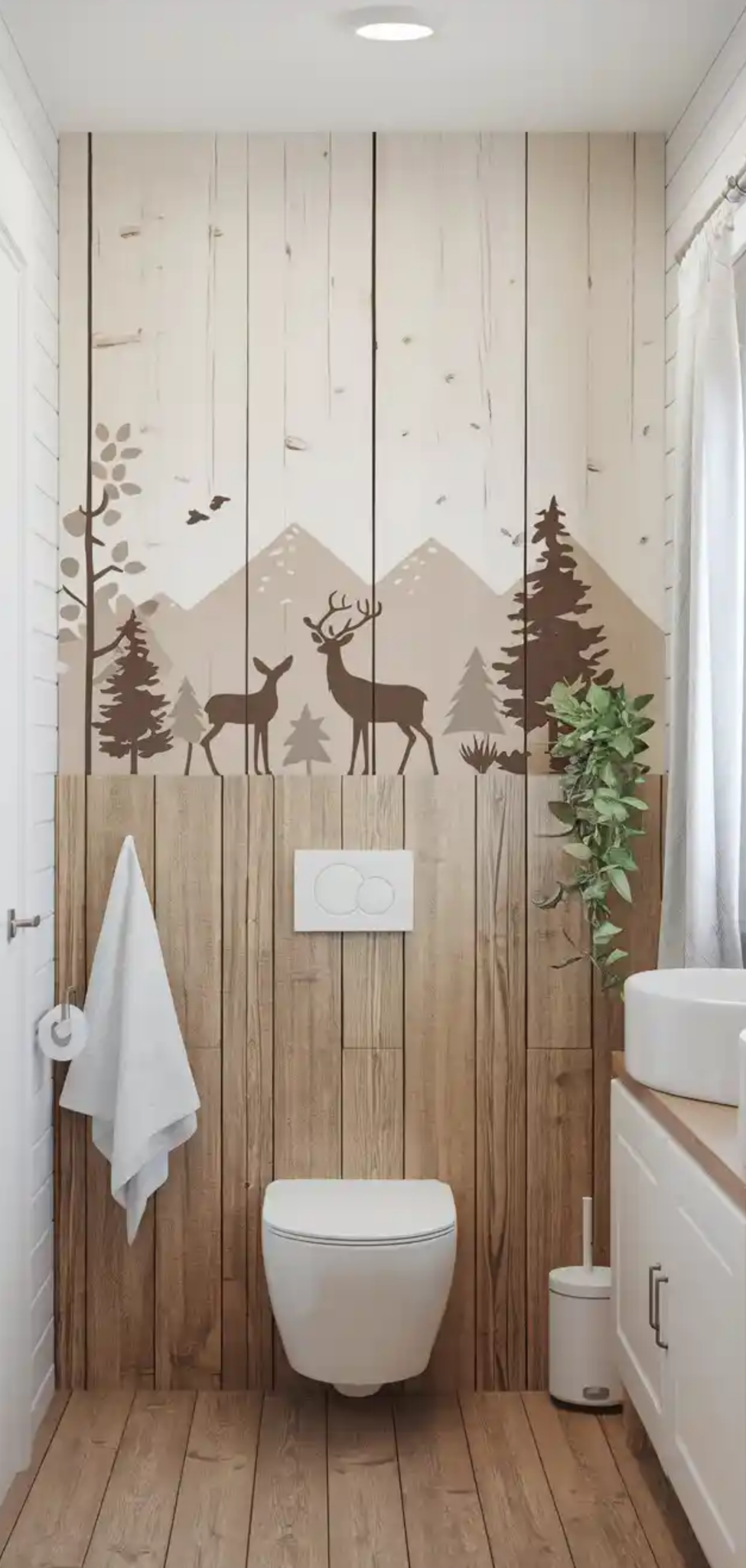 12 Beautiful Bathroom Wallpaper Ideas - My Home And Kitchen