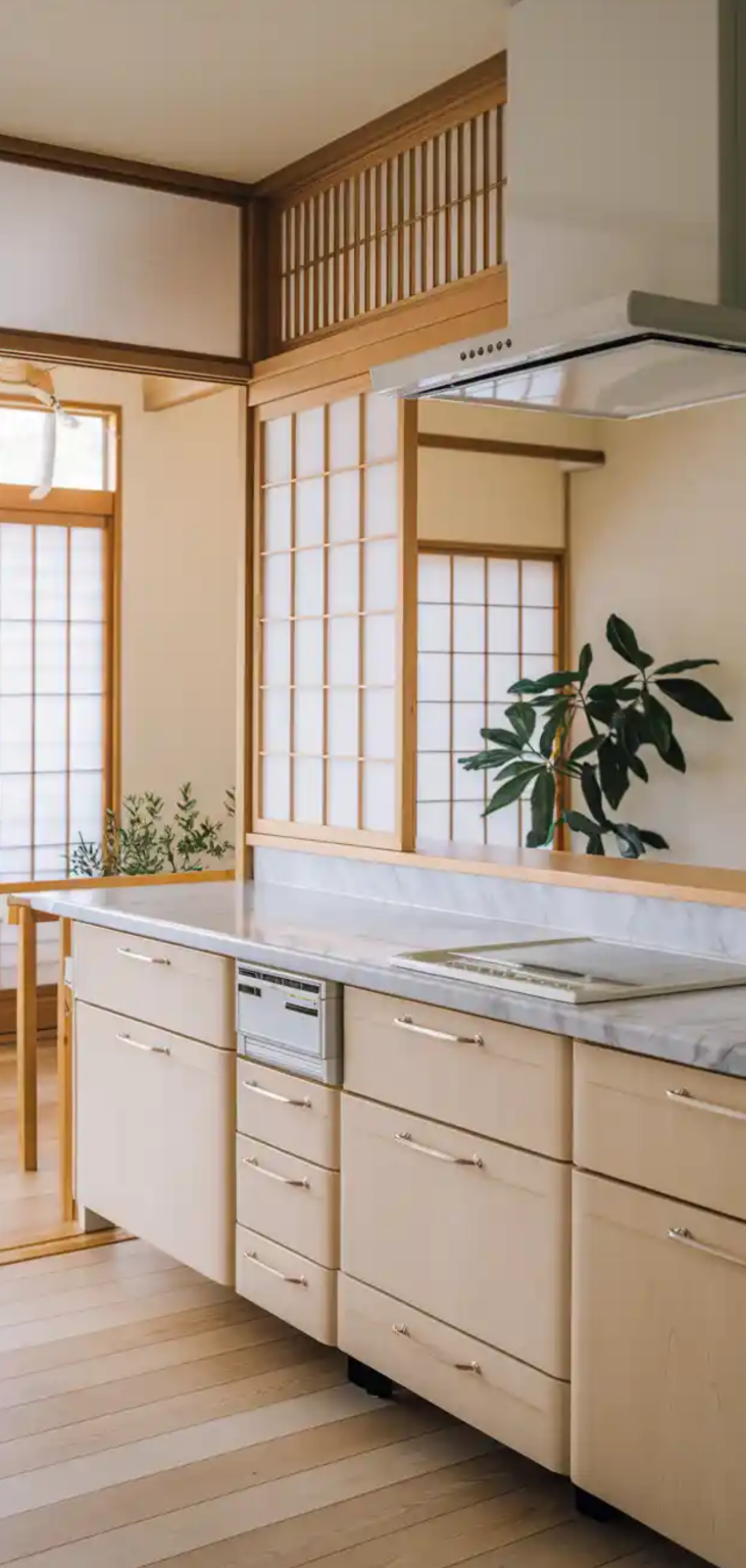 12 Charming Japanese Kitchen Ideas - My Home And Kitchen