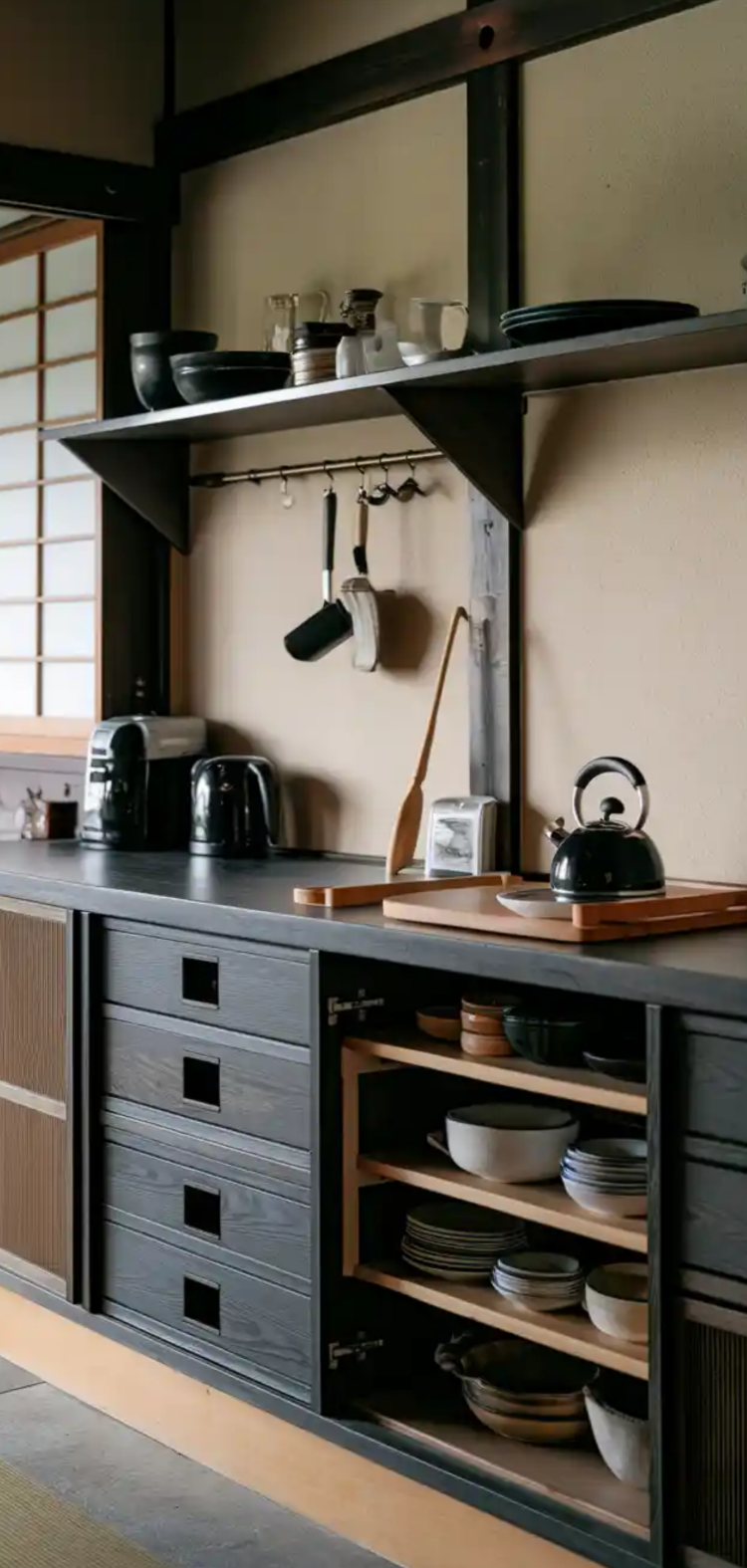 12 Charming Japanese Kitchen Ideas - My Home And Kitchen