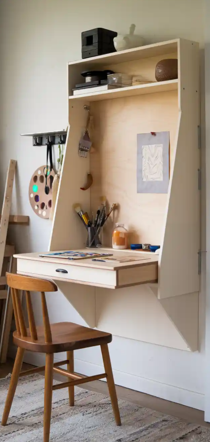 12 Easy Ways to Make an Art Studio at Home - My Home And Kitchen