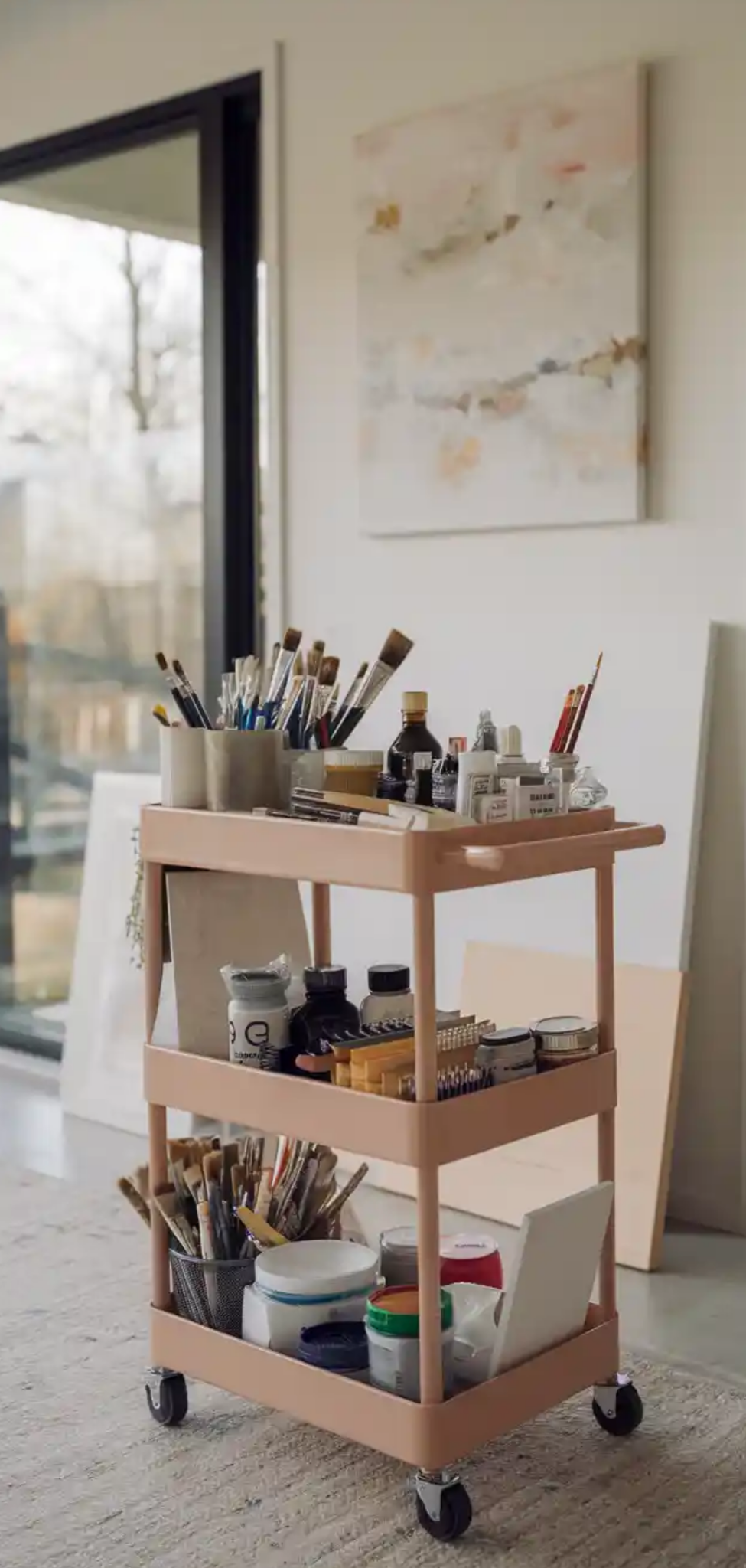 12 Easy Ways to Make an Art Studio at Home - My Home And Kitchen