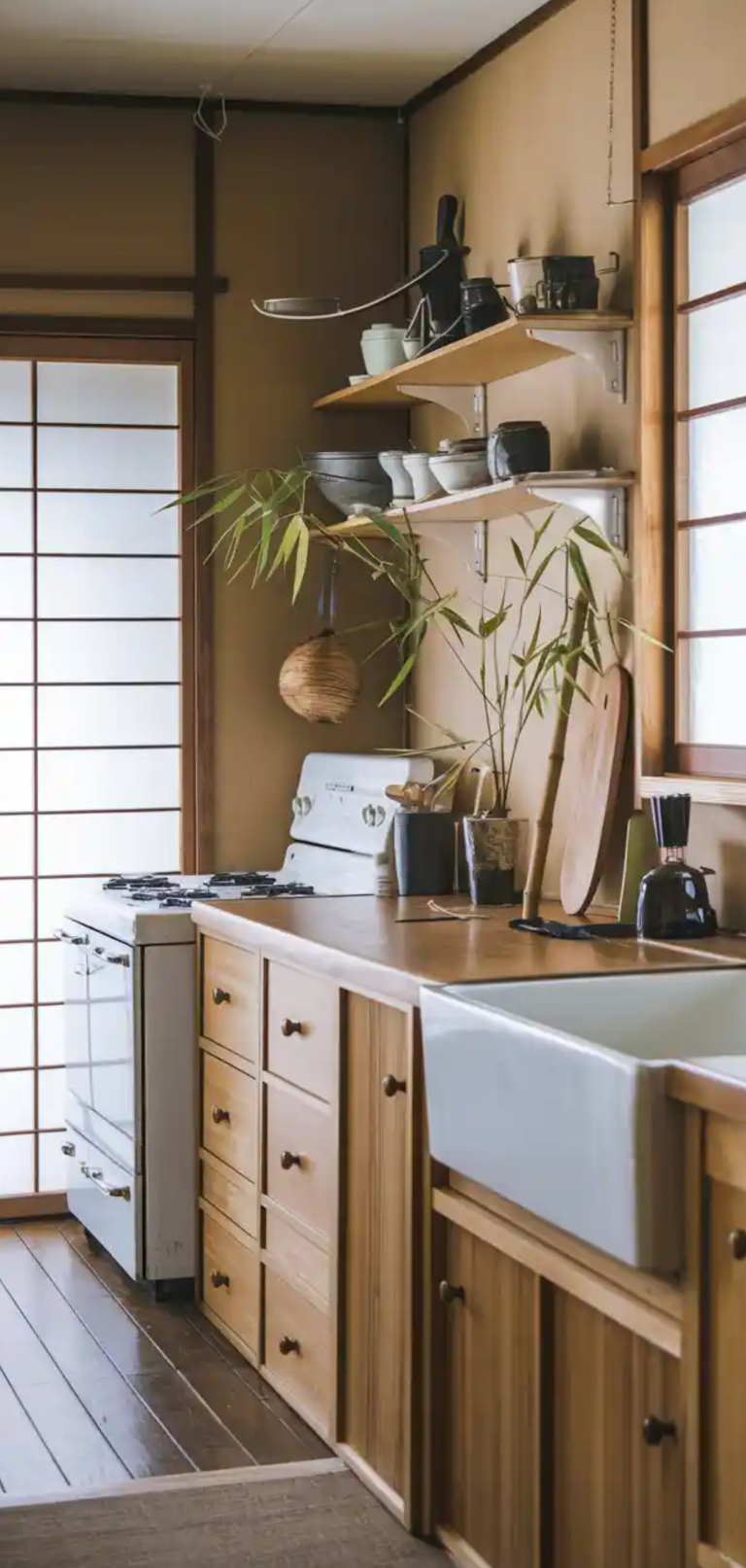 12 Charming Japanese Kitchen Ideas - My Home And Kitchen