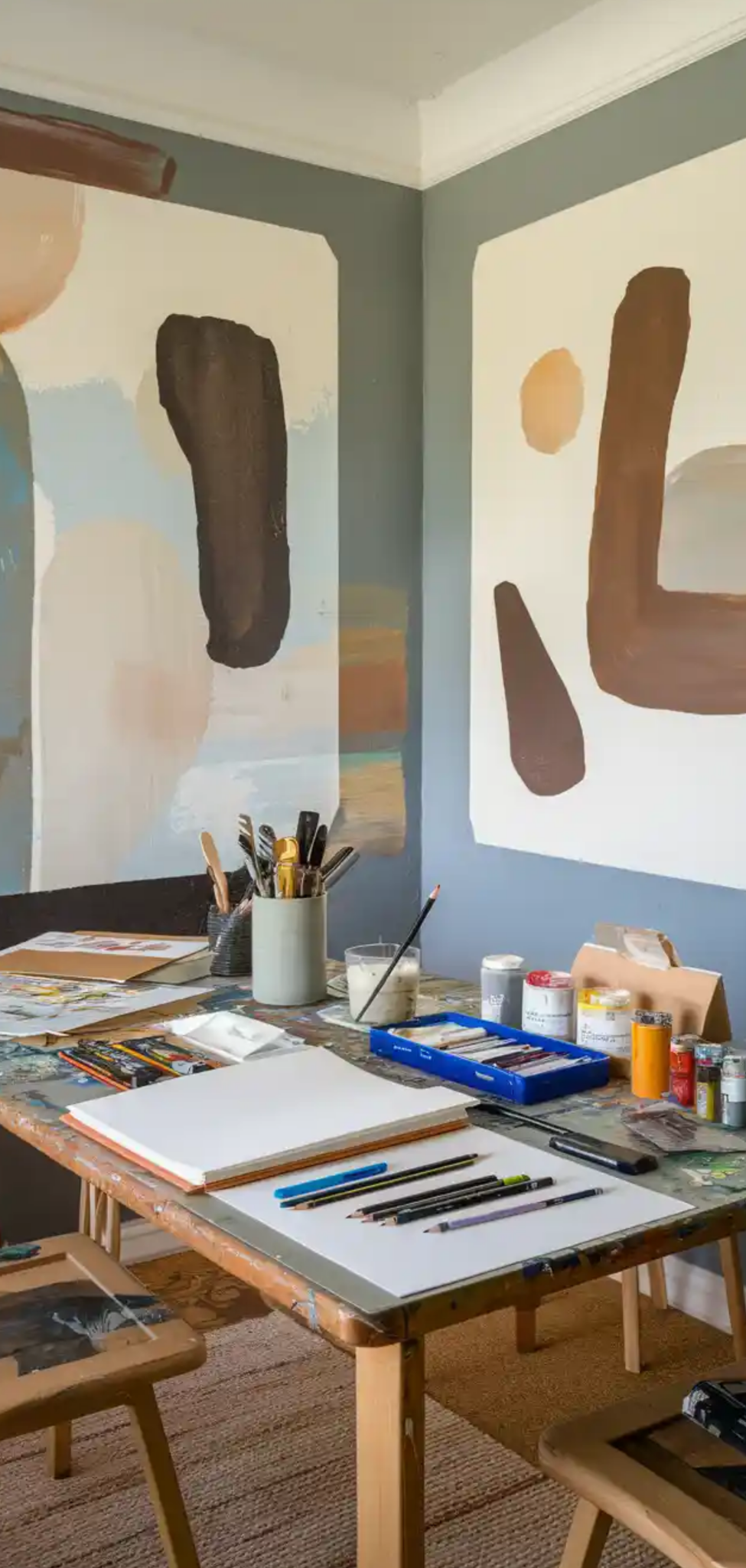 12 Easy Ways to Make an Art Studio at Home - My Home And Kitchen