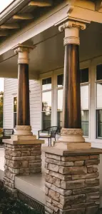 10 Stunning Front Porch Column Ideas - My Home And Kitchen