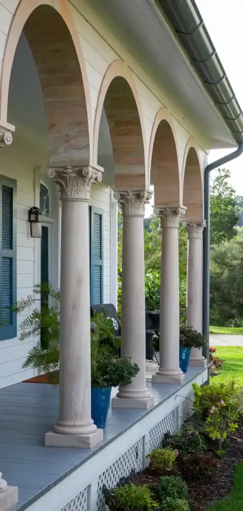 10 Stunning Front Porch Column Ideas - My Home And Kitchen
