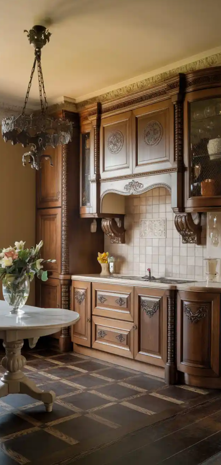 12 Beautiful Victorian Kitchen Designs - My Home And Kitchen