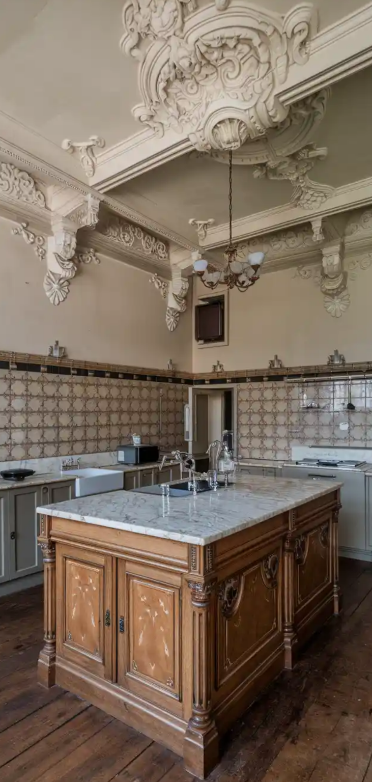 12 Beautiful Victorian Kitchen Designs - My Home And Kitchen