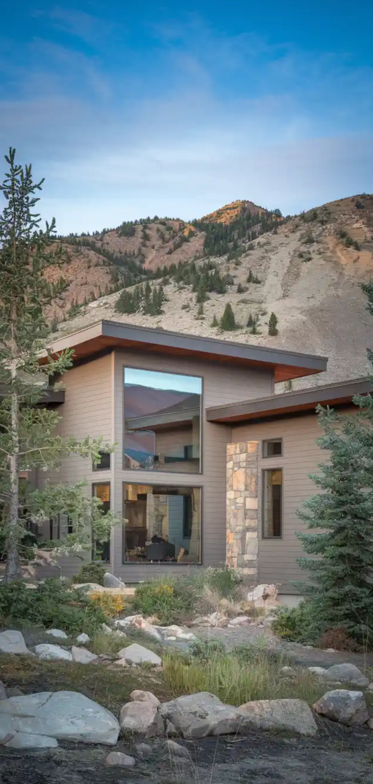 12 Inspiring Mountain Modern House Exterior Ideas - My Home And Kitchen
