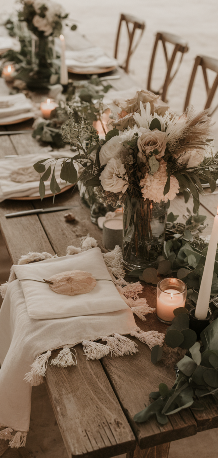14 Stunning Boho Wedding Table Decorations - My Home And Kitchen