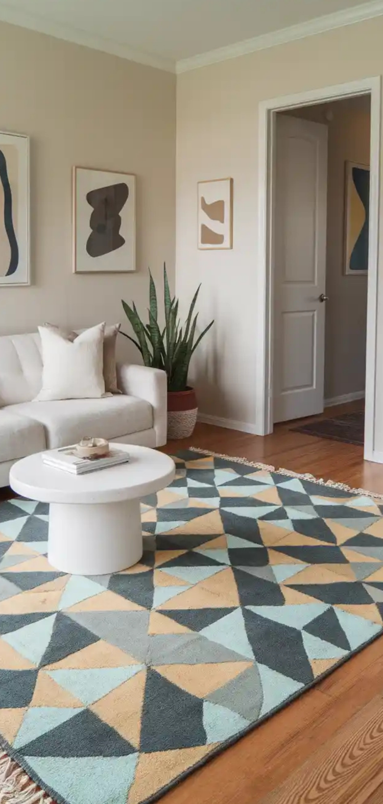12 Stunning Minimalist Rugs in Living Room - My Home And Kitchen