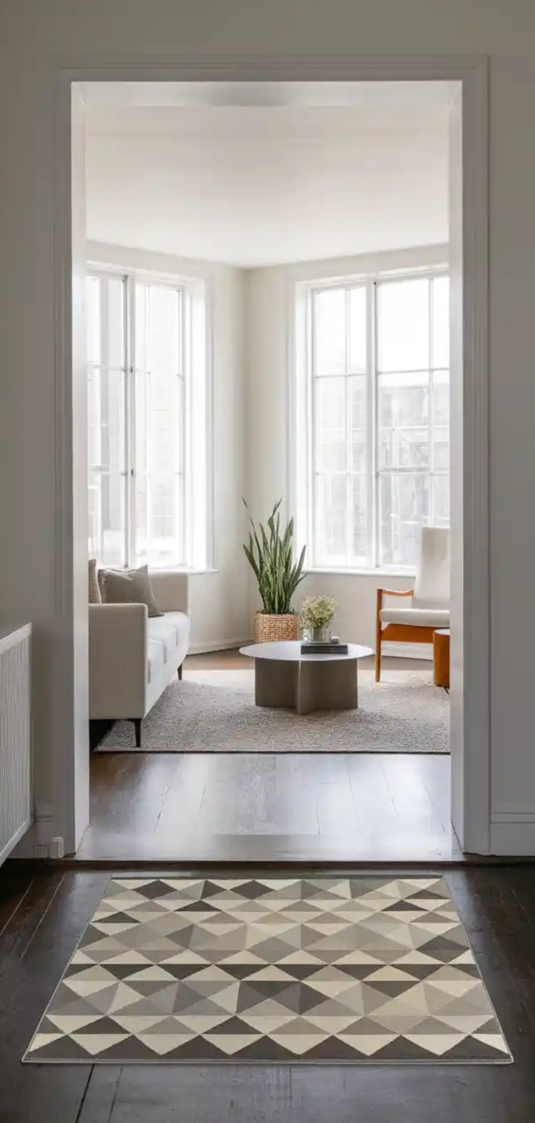 12 Stunning Minimalist Rugs in Living Room - My Home And Kitchen