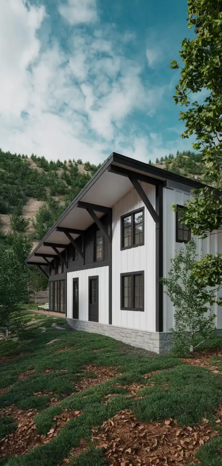 12 Inspiring Mountain Modern House Exterior Ideas - My Home And Kitchen