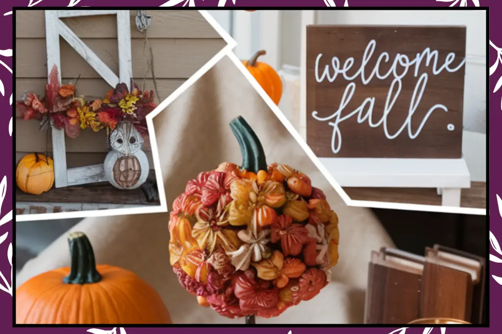 16 Easy DIY Fall Decorations - My Home And Kitchen