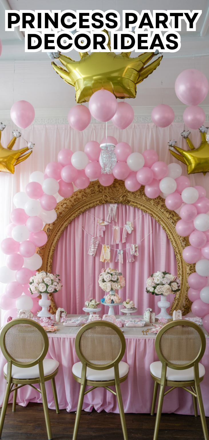 16 Amazing Princess Party Decor Ideas - My Home And Kitchen