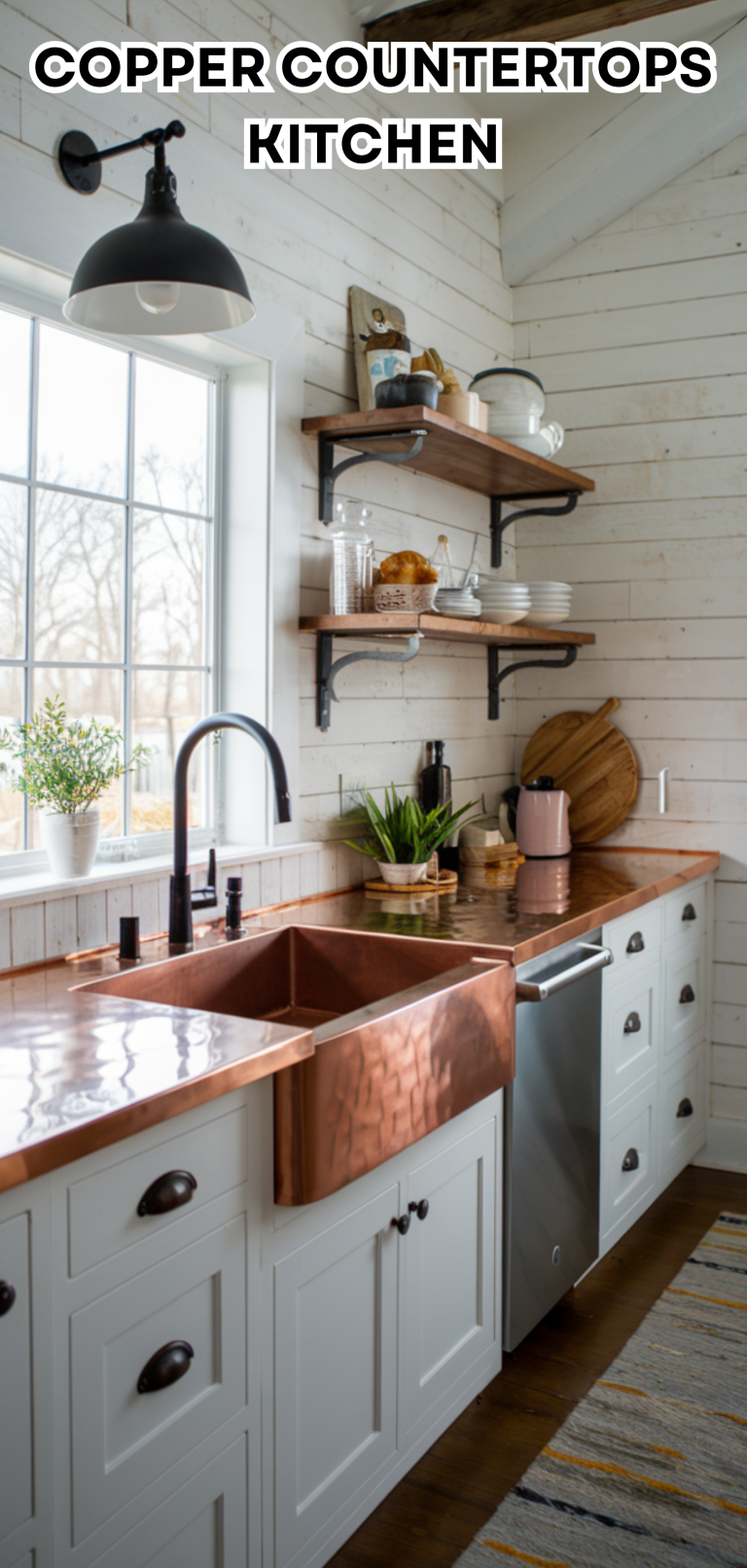 16 Stunning Copper Countertops Kitchen Designs - My Home And Kitchen