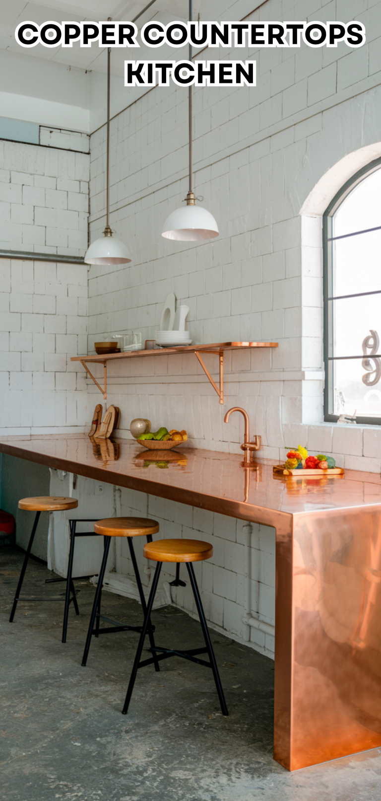 16 Stunning Copper Countertops Kitchen Designs - My Home And Kitchen