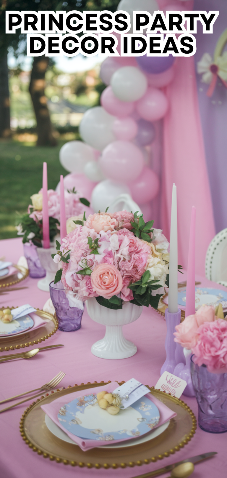 16 Amazing Princess Party Decor Ideas - My Home And Kitchen